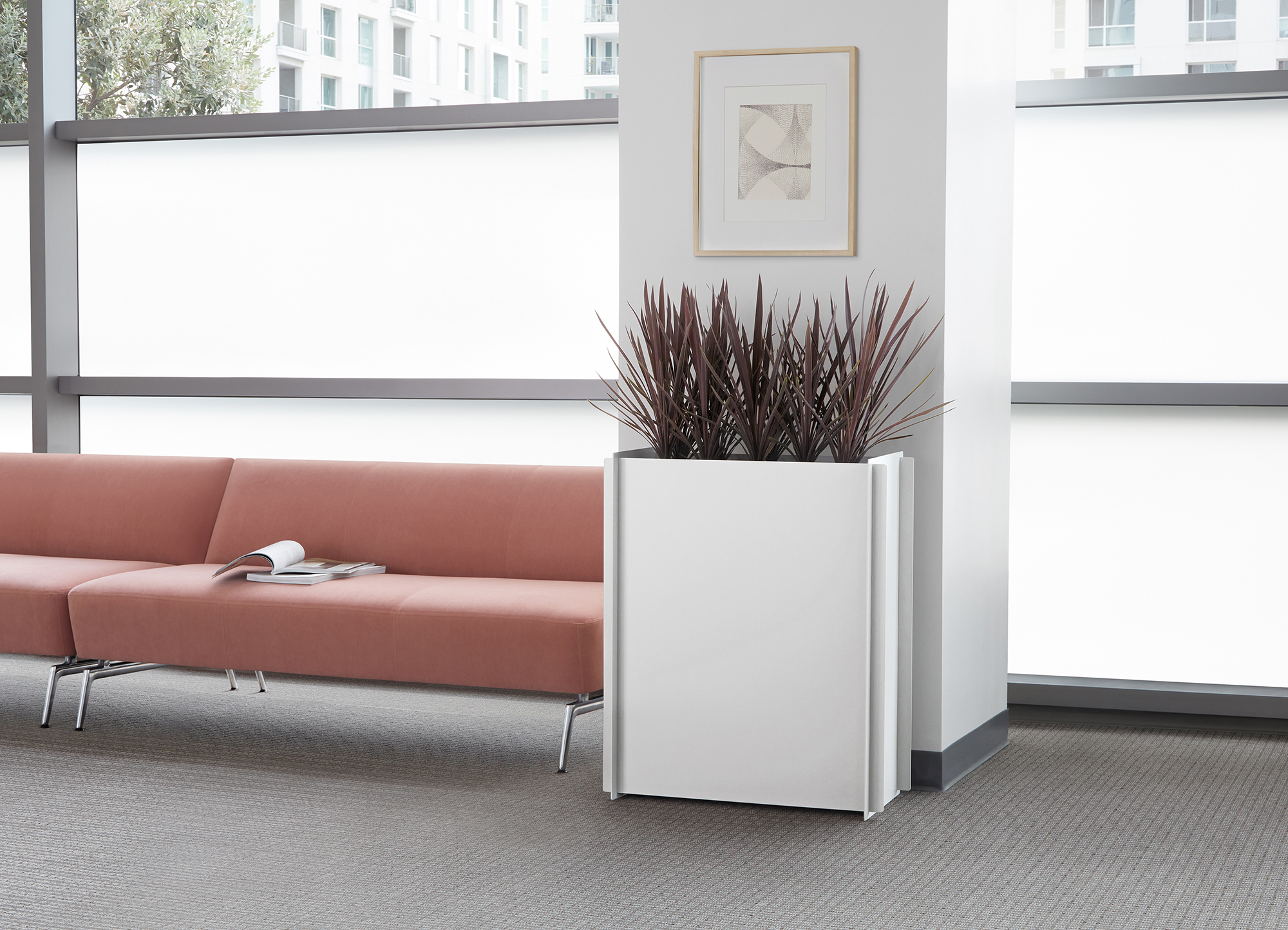 Cross Contour Planters - Arcadia Contract